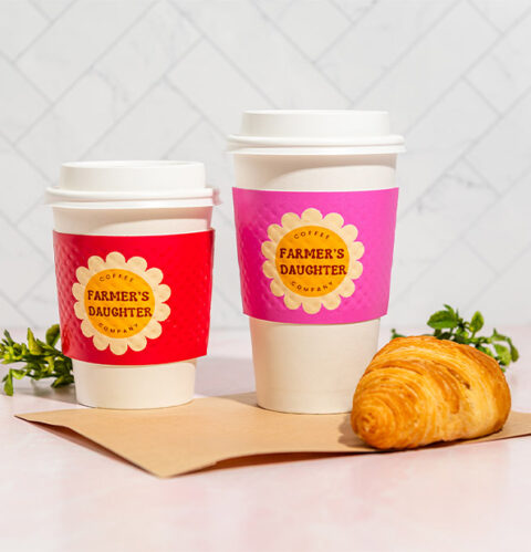 Custom Coffee Cup Sleeves - Printed Coffee Sleeves | Your Brand Cafe®