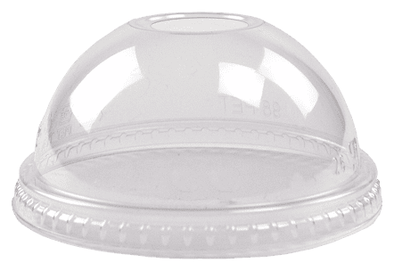 Plastic Dome Lids | Clear Plastic Dome Lids | Your Brand Cafe