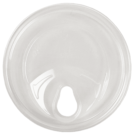Strawless Lids for Plastic Cups - Sip without the Straw! Your Brand Cafe