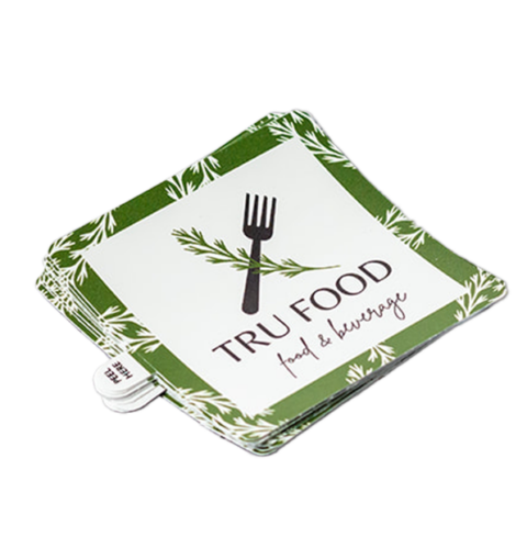 Custom Printed Square Stickers | Logo Stickers | Your Brand Cafe®