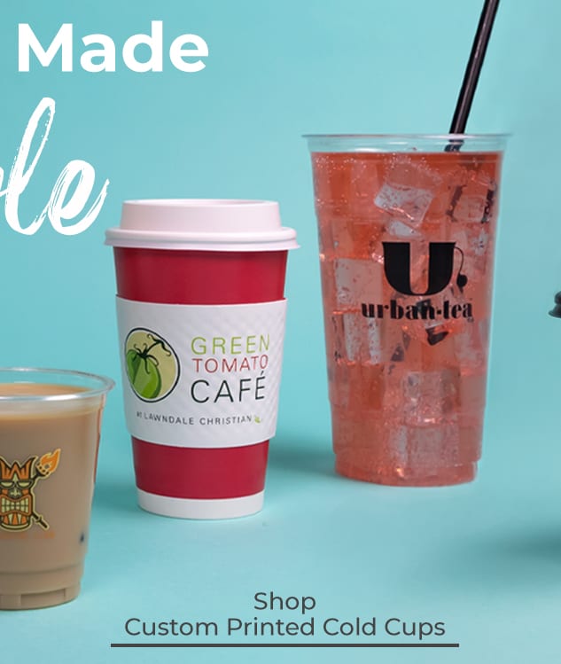 Custom Coffee Cups | Printed Cups & Sleeves | Your Brand Cafe