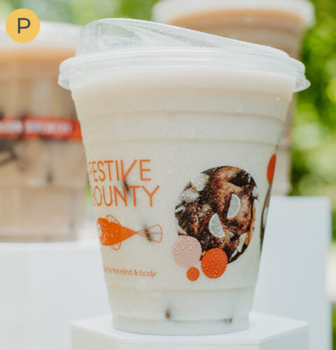 12 oz Custom Compostable Cups | Printed Eco-Friendly PLA Plastic Cups