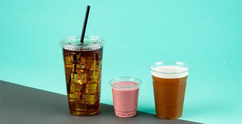 Custom Plastic Cups - Brand Your Drinks with Logo | Your Brand Cafe®