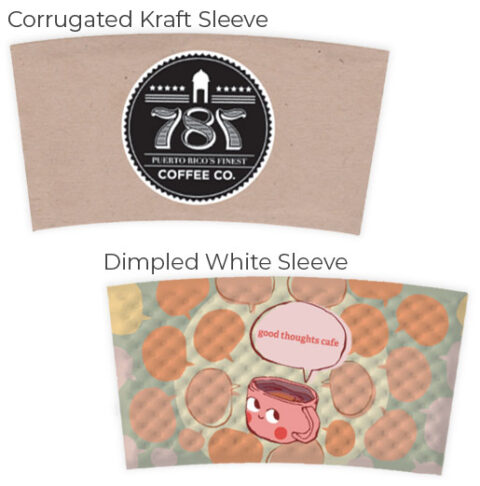 Custom Coffee Cup Sleeves - Printed Coffee Sleeves | Your Brand Cafe®