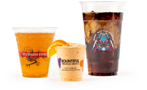 Custom Plastic Cups - Brand Your Drinks with Logo | Your Brand Cafe®