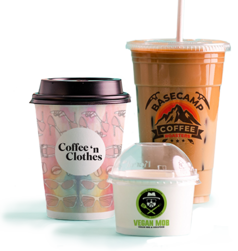 Custom Disposable Coffee Cups | Cup Printing | Your Brand Cafe