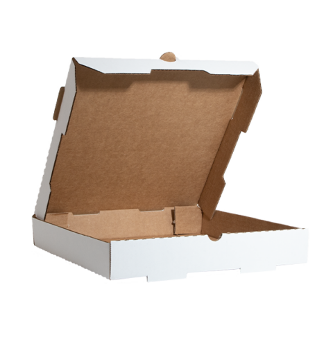 12" White Reliance Pizza Boxes | YBC Supply™
