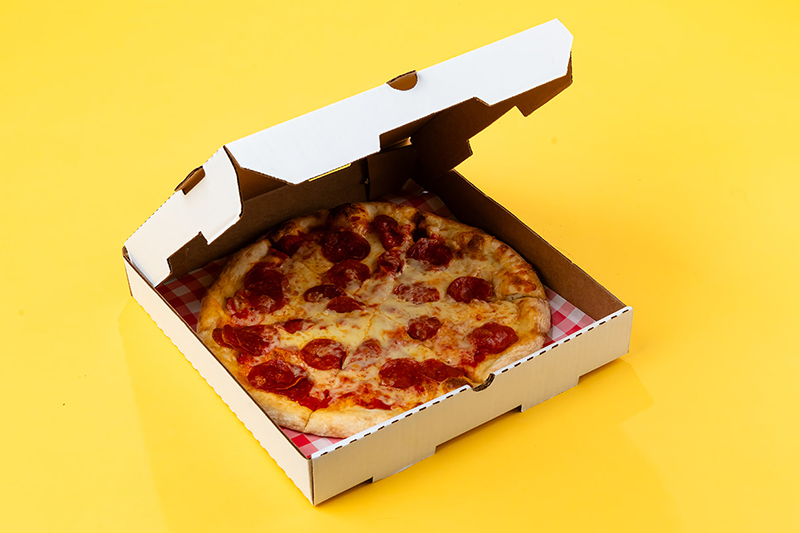 18" White Pizza Boxes - Reliance | YBC Supply™