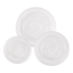 Flat Plastic Lids – Securely Seal Your Beverages | YBC Supply