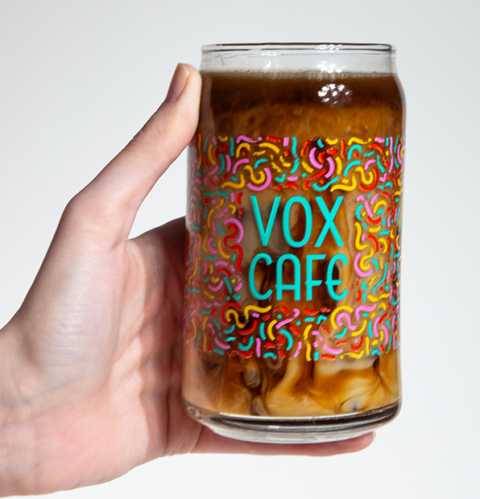 16oz Custom Glass Can | Your Brand Cafe