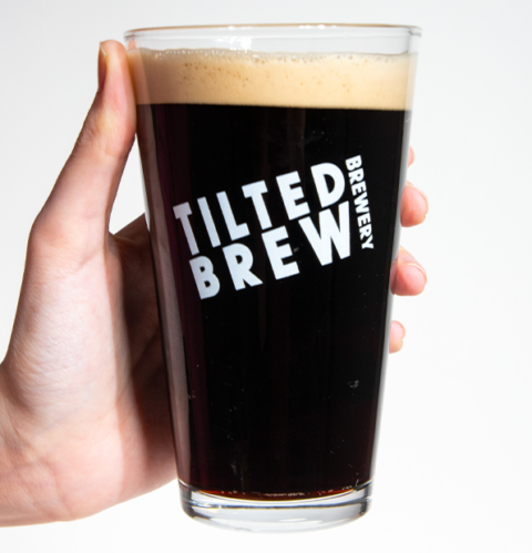 16oz Custom Pint Glass | Your Brand Cafe