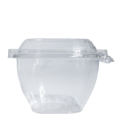 16 oz Clear Plastic Tamper-Evident Containers with Lid | YBC Supply