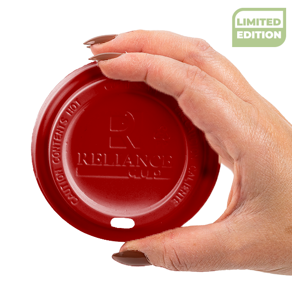 Reliance™ Red Sipper Dome Lids | YBC Supply