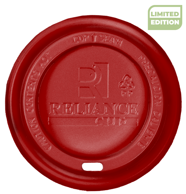 Reliance™ Red Sipper Dome Lids | YBC Supply